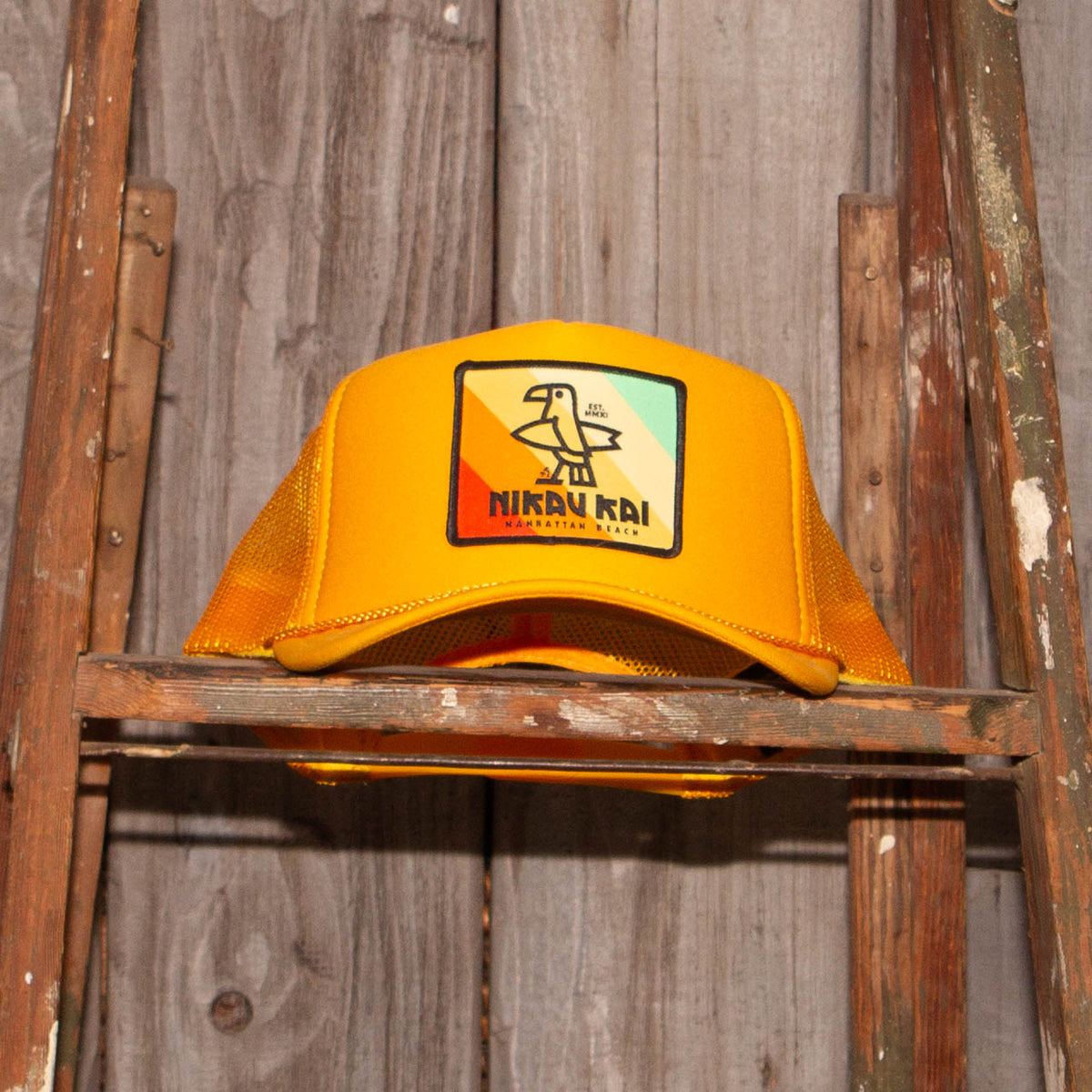 Manu Patch Trucker – Nikau Kai Waterman Shop